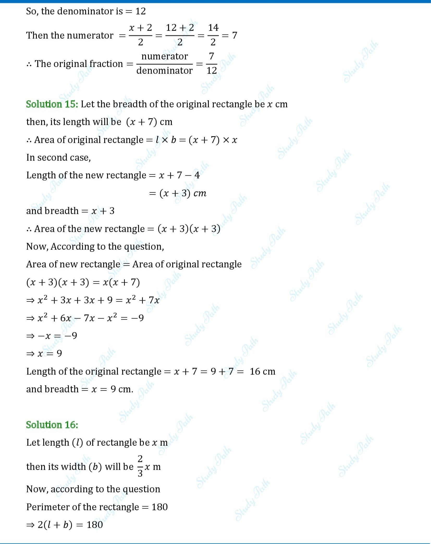 RS Aggarwal Class 8 Exercise 8B Solutions RS Aggarwal Solutions